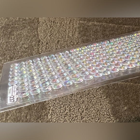 Daiso | Design | Crystal Gem Rhinestone Decoration Seal Stickers Daiso ...